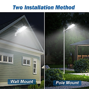 250W 35000LM LED Parking Lot Light,6500K,Dusk to Dawn Photocell,Commercial Outdoor Area Lighting, Shoebox Light, 180° Adjustable Arm, IP66 Waterproof for Yard, Street, Stadium (1 Pack)