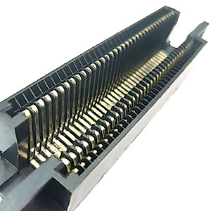 DEVMO 72 Pin Replacement Connector Cartridge Slot Compatible with Nin-tendo Console NES 8 Bit Entertainment System Accessories Games Repair Part