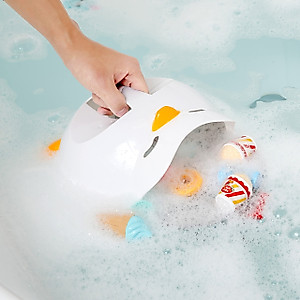 Coxy Baby Bath Toy Storage and Organizer for Kids, Tub Toy Holder, Hanging Bath Toy Basket for Toddlers (Boys & Girls)