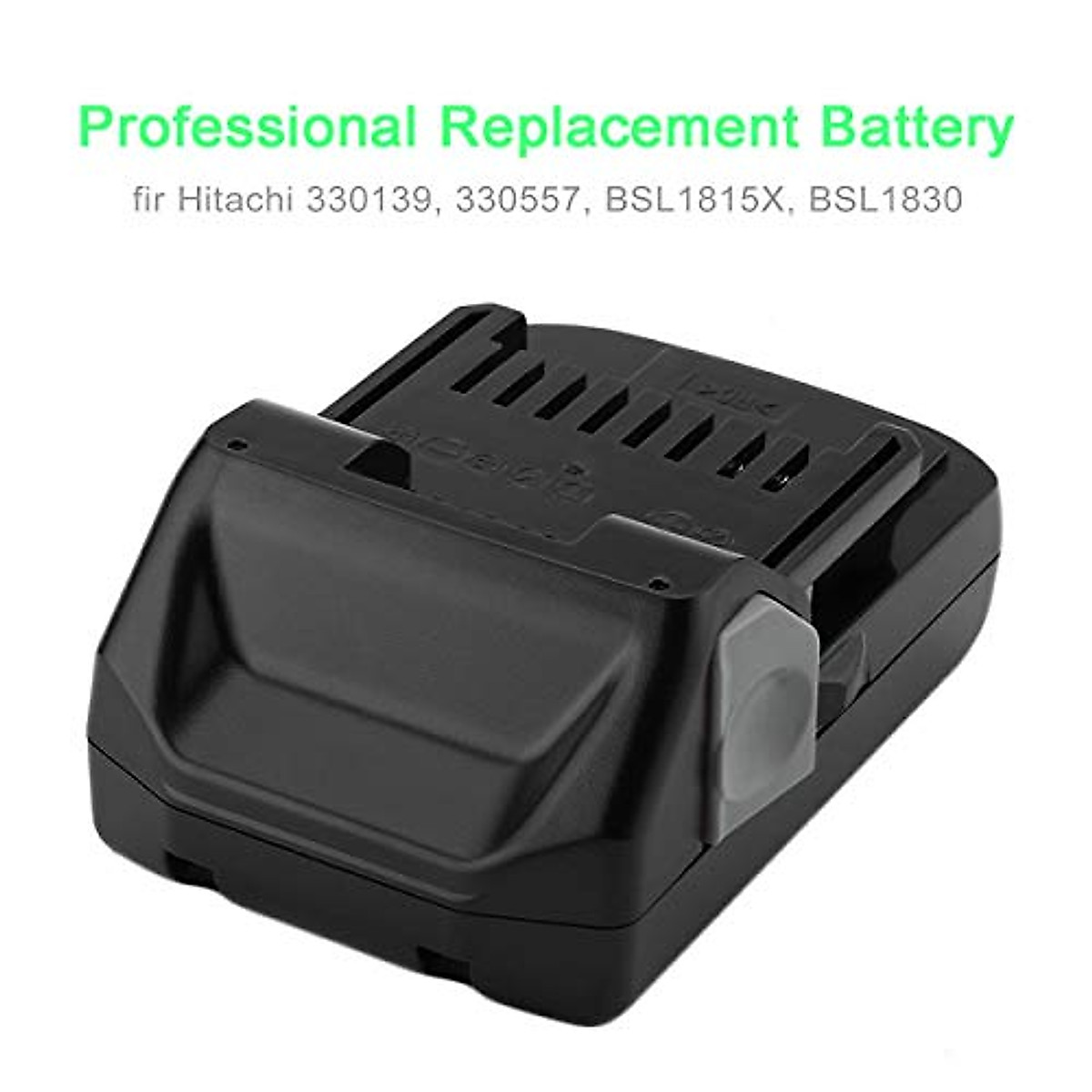 Shentec 3.0Ah 18V Replacement Battery Compatible with Hitachi 339782 BSL1830C BSL1815X BSL1815S BSL1830 330139 330557 (Lithium-Ion Slide Style Battery)