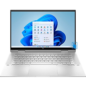 HP Envy x360 15.6" FHD 60Hz Touchscreen IPS Display 2-in-1 Laptop (Intel i5-1135G7 4-Core, 16GB RAM, 1TB PCIe SSD, Intel Iris Xe, Backlit KYB, FP, WiFi 6, BT 5.1, HD Webcam, Win 11 Home) w/Hub
