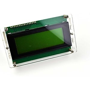 CANADUINO LCD 2004 4x20 Display Acrylic LCD Enclosure - fits LCD with I2C Adapter as Well