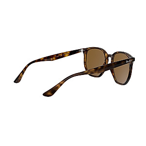 Ray-Ban RB4306 Hexagonal Sunglasses, Light Havana/Polarized Brown, 54 mm