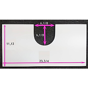 EVIDECO French Home Goods Miami White Wooden Floor Cabinet - Ideal for Wall-Mounted & Vessel Sink Storage, Modern Shutter Doors, Ample Space, Excludes Pedestal Fit