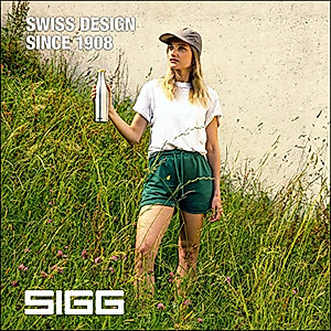 SIGG - Insulated Water Bottle - Meridian - Leakproof - Lightweight - BPA Free - Plastic Free - 18/8 Stainless Steel - Brushed - 24 Oz