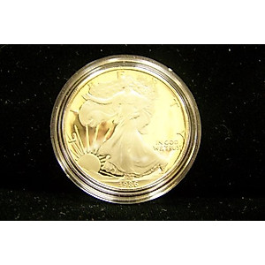 1986-S American Proof Eagle Silver Dollar W/Box & COA