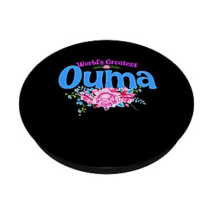 World's Greatest Ouma - South African Grandma PopSockets PopGrip: Swappable Grip for Phones & Tablets
