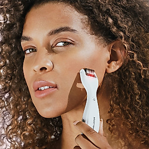 BeautyBio GloPRO️ At-Home Microneedling Tool + 4 Attachment Heads: Face, Eye, Lip & Body. Restores volume and maximizes skincare benefits