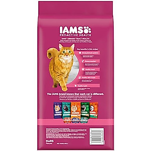 IAMS PROACTIVE HEALTH Adult Urinary Tract Healthy Dry Cat Food with Chicken Cat Kibble, 3.5 lb. Bag