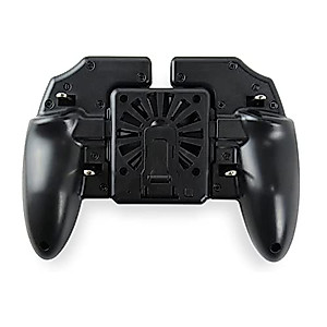 Mobile Game Controller with Cooling Fan/Phone Holder/Finger Sleeves for Most of the Mobile FPS Games Including Call of Duty, Rules of Survival, Knives Out, Cross Fire, for 4.7"-6.5" iOS Android Phones