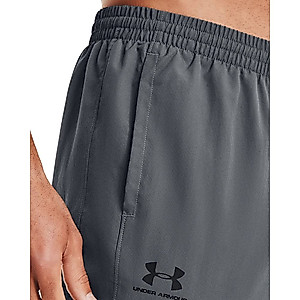 Under Armour Men's Woven Vital Workout Pants , Pitch Gray (012)/Black, X-Large