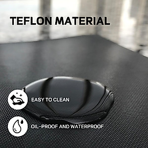 Perditan Tray Mats Set for Harvest Right Freeze Dryer Accessories (L - Large) 6 Pack, Non-Stick, Washable - Teflon Mats Compatible with Harvest Right Freeze Dryer Trays