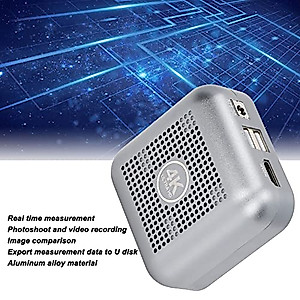 Digital Industrial Camera, Image Comparison Industry Camera Aluminum Alloy Material US Plug 100-240V for Mobile Phone Maintenance