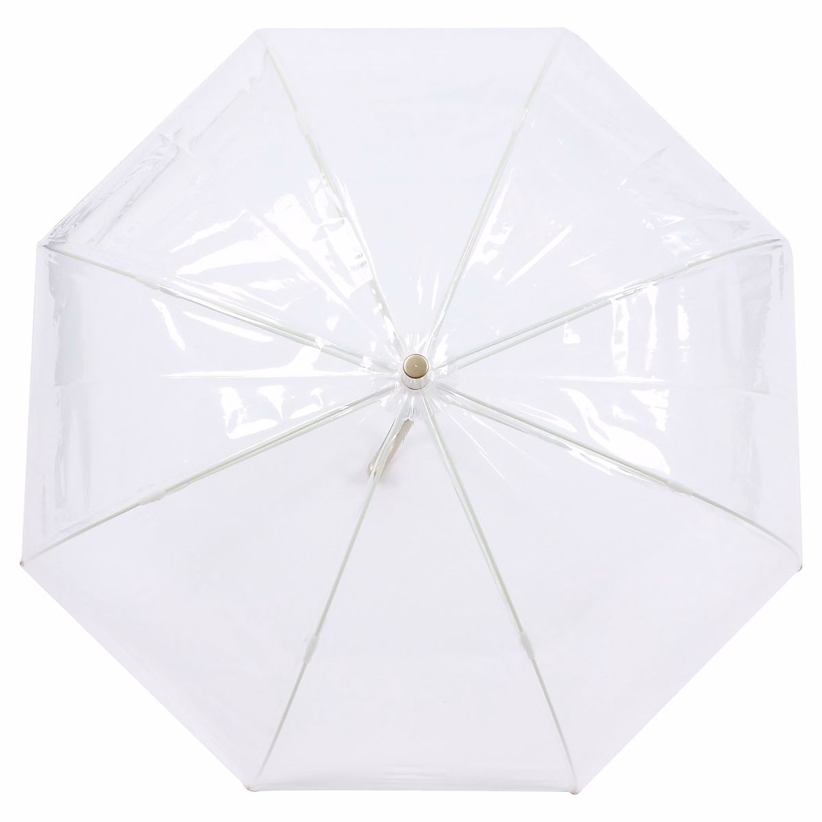 Capelli New York Adult Umbrella, Clear Umbrella for Rainy Days, Travel Essentials, Must-Have College Dorm Essentials, Clear