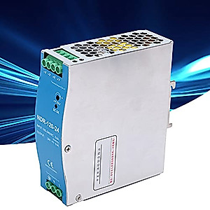 FTVOGUE NDR-120-24 120W24V Rail Switching Power Supply 5A Industrial Control PLC Drive Electric Cabinet Induction Input Voltage 100-240VAC,Switching Power Supply