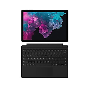 Microsoft Surface Pro 6 12.3” FHD Intel Core i5-8350U 1.7GHz, 8GB RAM, 256GB SSD, Windows 11 Pro 64Bit, CAM, Touch (Renewed)