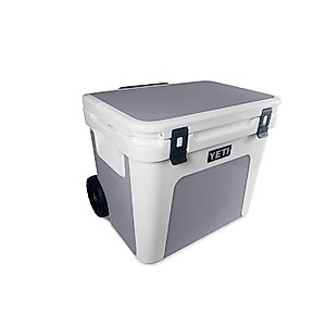 MightySkins Skin Compatible with Yeti Roadie 60 Wheeled Cooler - Solid Gray | Protective, Durable, and Unique Vinyl Decal wrap Cover | Easy to Apply, Remove, and Change Styles | Made in The USA