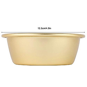 Korean Noodle Pot, Yellow Aluminum Alloy Stockpot Ramen Noodle Cooking Pot Rapid Instant Noodle Cooker for Home Kitchen(Rice Wine Bowl)