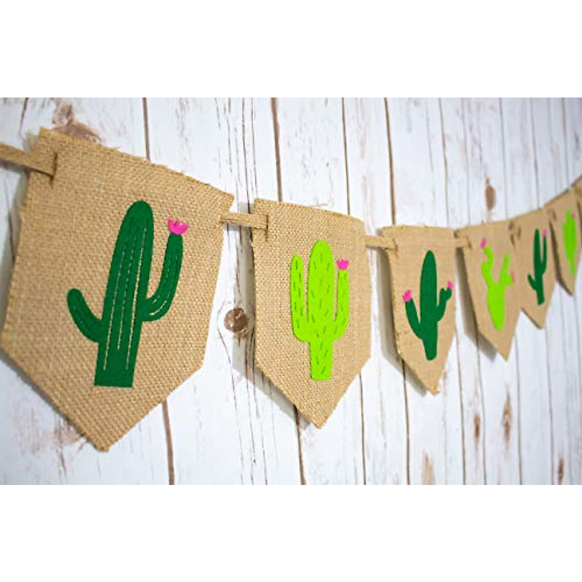 Cactus Party Supplies | Cactus Decor | Taco Party | Burlap Fiesta Party | Birthday Decorations | Cactus Wall décor | Cactus Banner | Nursery décor| Mexican Theme Banner | Fiesta Cactus Sombrero Salsa