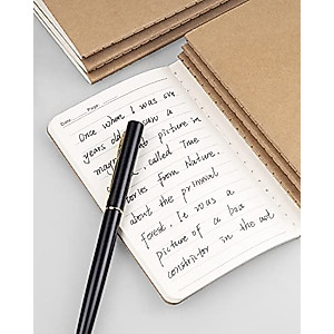 WeLiu Pocket Notebook Mini 8 Pack Notebooks 3.5 x 5.5 Inches Lined Small Journal Memo Notepad