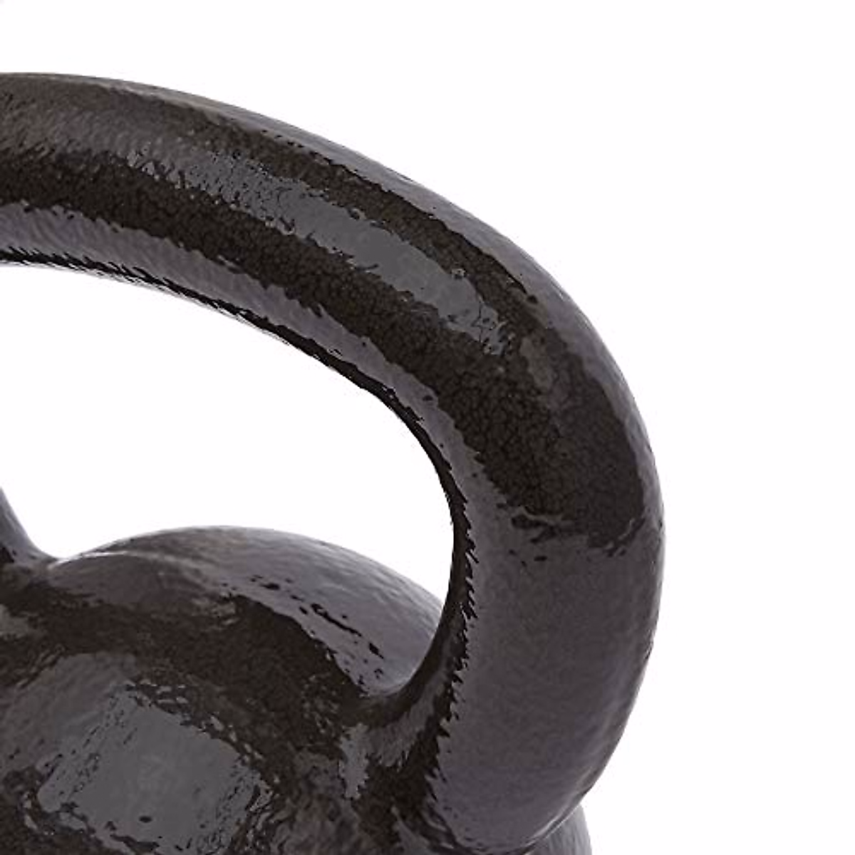 Amazon Basics Cast Iron Kettlebell, 35 pound, Black