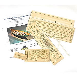 Model Shipways Shipwright Series 3 Kits Combo with Tools. Historically Accurate Fully Planked Wood Model Ship Kits for Adults School of Wood Shipmodeling
