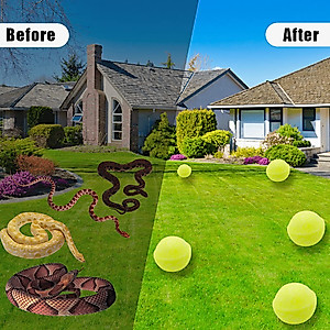 SEEKBIT Snake Away Repellent for Outdoors Indoor, Snake Repellent for Yard Lawn Garden Camping Fishing for Repelling Snakes Rats and Other Pests (5pack)