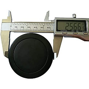 SUQ I OME 2 Sets 2 inch Outdoor Patio Parasol Umbrella Hole Ring Plug and Cap Set, for Parasol Umbrella Table Hole Cover Insert(Black)