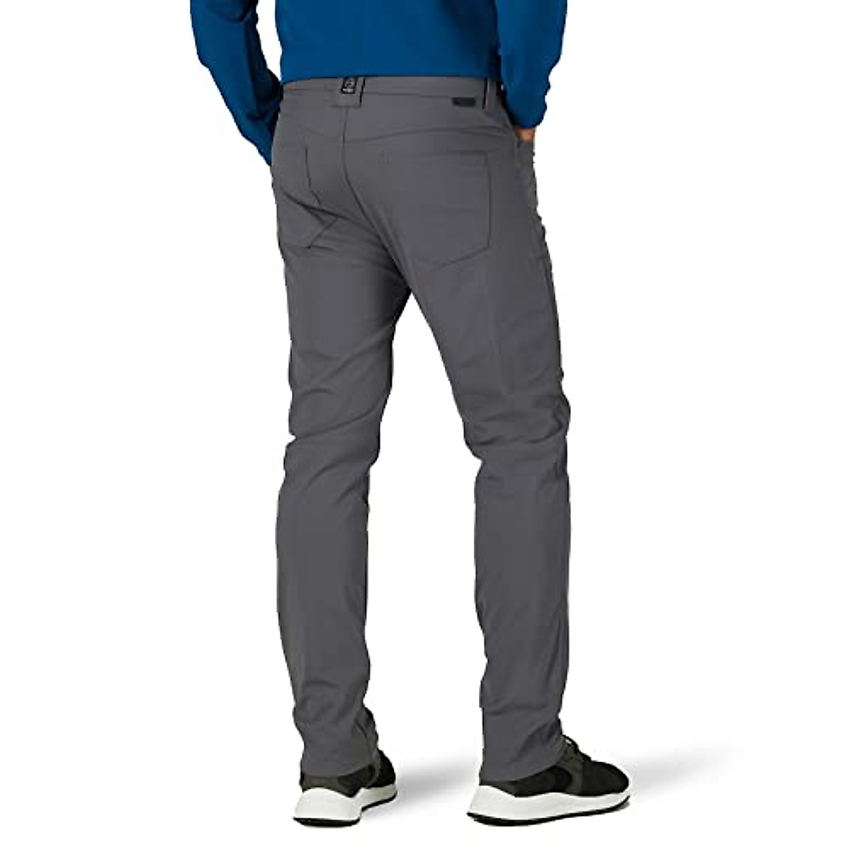 ATG by Wrangler Men's FWDS 5 Pocket Pant, Iron Gate, 34W x 32L