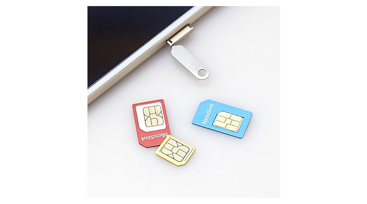 Helect SIM Card Adapter, 5-in-1 Nano & Micro SIM Card Adapter Kit ...