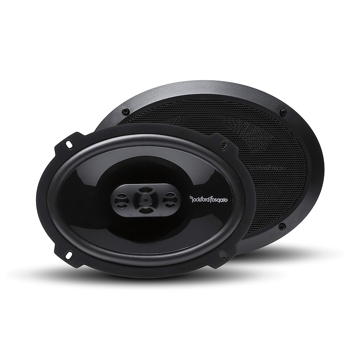 Pair of Rockford Fosgate Punch P1694 6" X 9" 300W 4-Way + P1650 6.5" 220W 2-Way Full Range Coaxial Speakers - 4 Speakers + Gravity Magnet Phone Holder