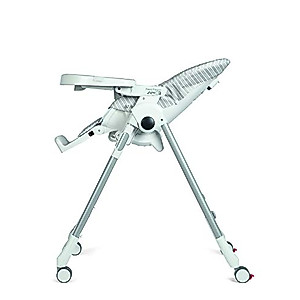 Prima Pappa Zero 3 - High Chair - for Children Newborn to 3 Years of Age - Made in Italy - Gold (White & Gold)