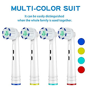 Sensitive Toothbrush Heads Replacement for Oral B, Ultra Sensi Replacement Brush Heads Compatible with Oral-B Professional Electric Toothbrush Heads 12 Pack