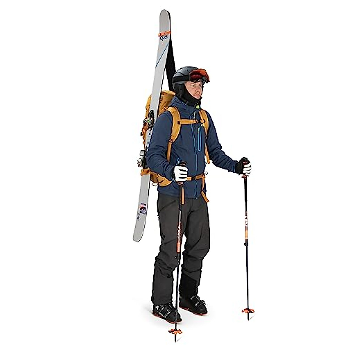 Osprey Soelden 42L Men's Ski and Snowboard Backpack, Black