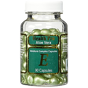 Aloe Vera & Vitamin E Skin Oil, 90 green Capsules