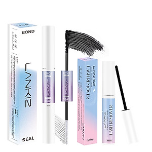 LANKIZ Lash Clusters Kit, Individual Lashes Kit, 120pcs Wispy Cluster Eyelashes Extension with Lash Bond & Seal and Lash Remover Kit