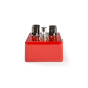 Dunlop M228 MXR Dyna Comp Deluxe Compressor Guitar Effect Pedal - Red with 9v AC Power Adapter and 2 R-Angle Patch Cable