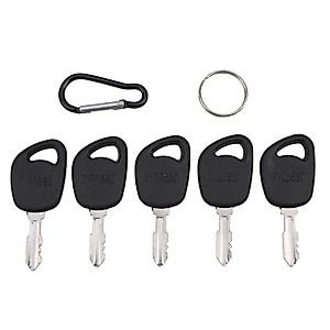 Solarhome 5PCS GY20680 Ignition Keys Equipment Key for John Deere Tractor Stens 430-694 Toro 112-0312 MTD 925-1745 AYP 140403 Toro 112-1615 Kohler 48 340 01-S Sears 140403 Murray 327350MA