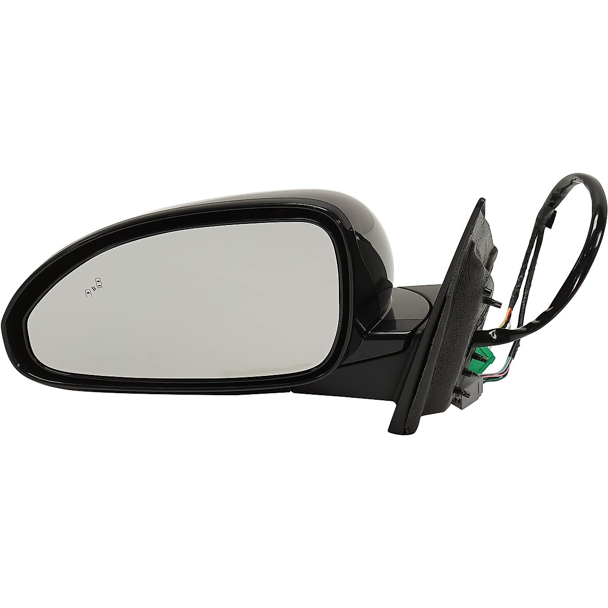 Kool Vue Driver Side Power Heated Mirror for Buick Enclave 2013-2017 Power Fold With Signal Light, Blind Spot Monitor & Memory Paintable
