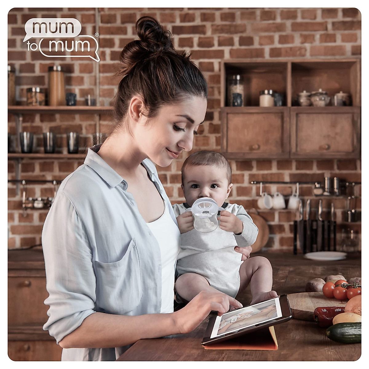 MUM TO MUM “+” Flow Rate Nipples for 12+ Months, 3 Pack