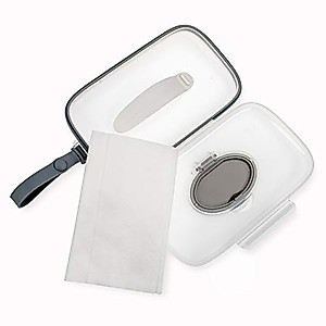Dr. Talbot's Deluxe Baby Wipes Dispenser for Travel, Grey