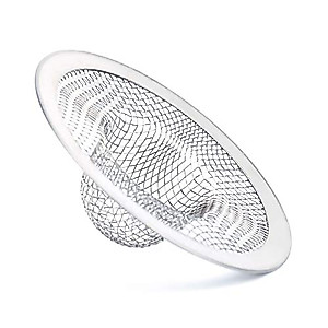 Kingrol 50 Pack Stainless Steel Sink Strainer, 2-3/4 Inch Slop Basket Filter Trap for Kitchen, Bathroom, Balcony, Floor Drain (2-3/4 Inch)