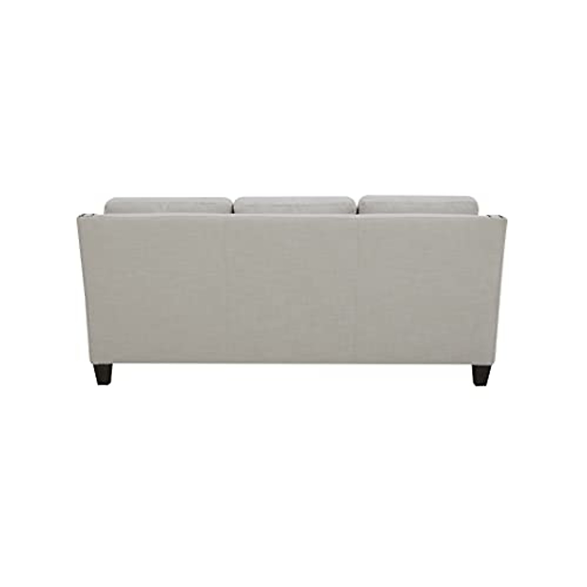 Amazon Brand – Stone & Beam Hina Classic Sofa Couch with Nailhead Trim, 87"W, Cream