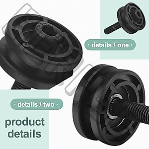BERPSE 305784005 089041054704 Tile Saw Roller Assembly, for 7" Tile Saw, Compatible with Ryobi DT180EVO Saw, Fits Model R4030, R4031, R4030S, R4031S, R40311