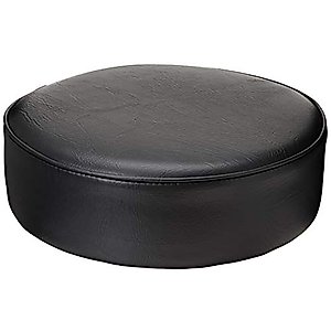 Bar Stool Replacement Black Seat, Standard Heavy Duty Vinyl, Wholesale Supplies