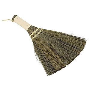 Manual Little Broom, Household Straw Braided Small Broom Handmade Dust Floor Indoor Outdoor Rough