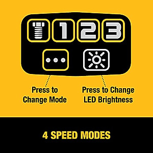 DEWALT 20V MAX Cordless Impact Wrench, 1/2" Hog Ring, Includes LED Work Light and Belt Clip, Bare Tool Only (DCF891B)
