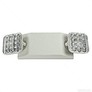 Emergency Light - LED Lamp Heads - Self-Testing - 90 Min. Operation - 120/277V - Exitronix LED-90-G2