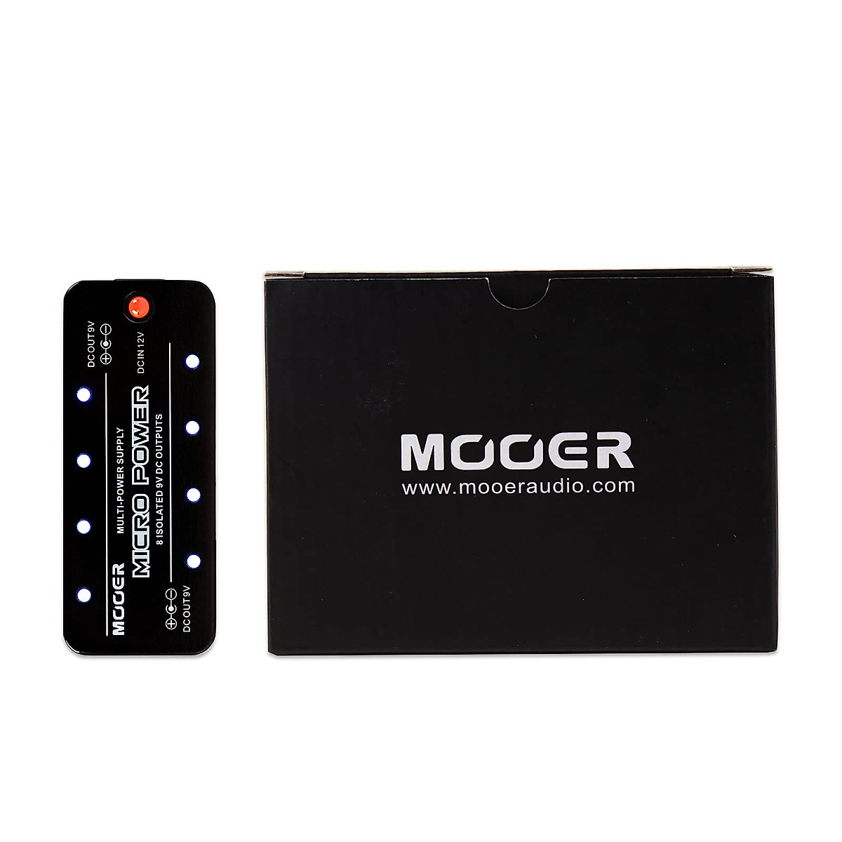 MOOER Micro Power Effects Power Supply for Mini Rigs