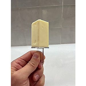 ButterPOP No Mess Holder & Dish to Spread Butter on Warm Pans & Food, Clear, Black